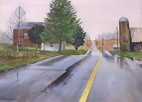 Rainy afternoon – Kent Roberts | Gifts Inn Boonsboro